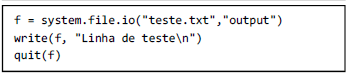 Assinale o código Python que cria um novo arquivo, conten... - Gran ...